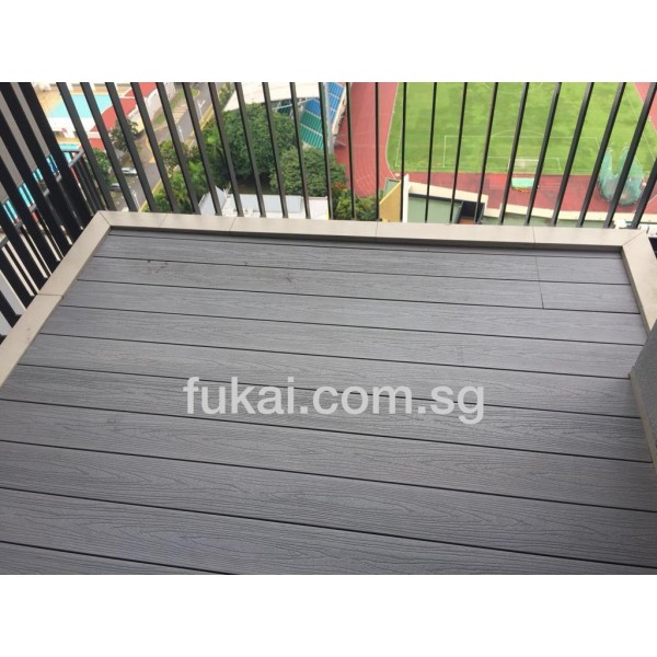 Light Grey Composite Deck Strips